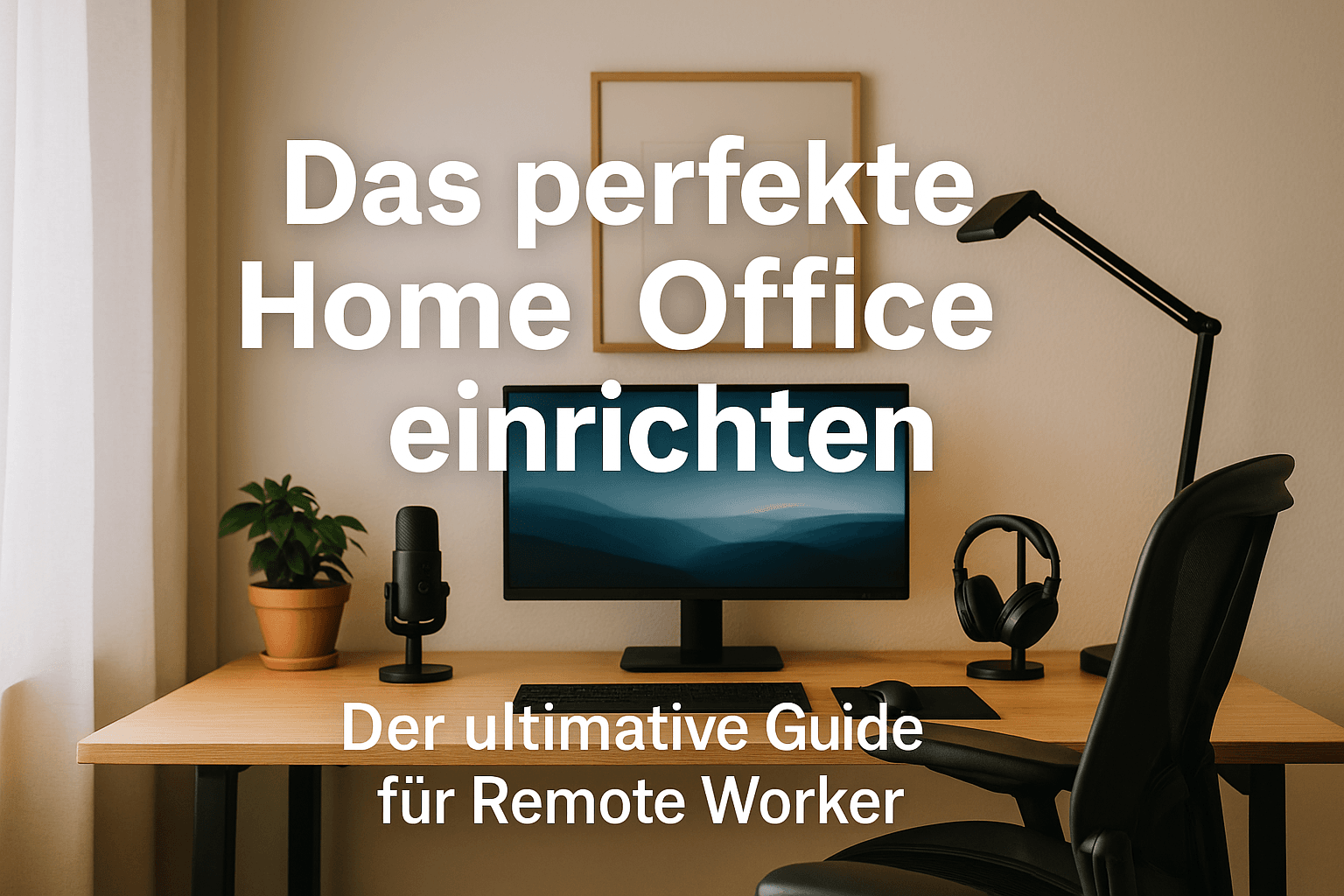 Das perfekte Home Office einrichten: Der ultimative Guide für Remote Worker